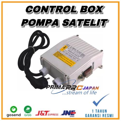 Jual control box panel pompa submersible satelit 1hp Box pompa satelit ...