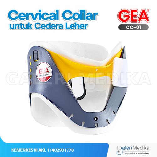 Jual Cervical Collar GEA CC-01 Neck Collar - Penyangga Leher - Jakarta ...
