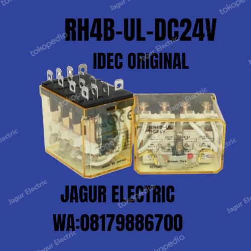 Jual RELAY RH4B-UL-DC24V IDEC ORIGINAL (LY4N DC 24V) - Jakarta Barat ...