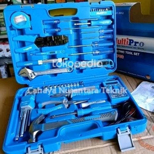 Jual Multipro Tool Kit Set / Elektric Tool Set 52 Pcs - Kota Surabaya - Cahaya Nusantara Teknik ...