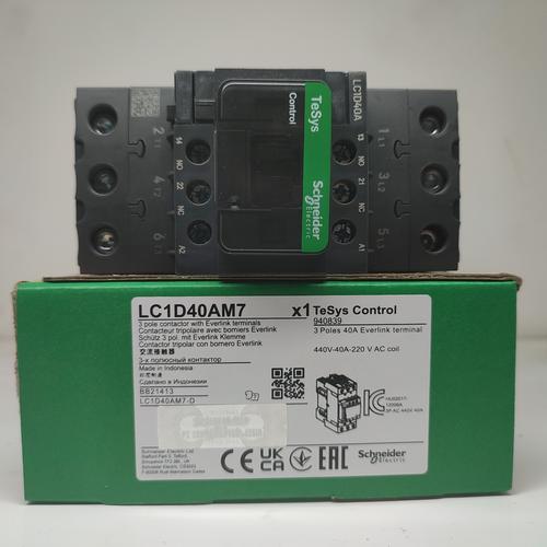 Jual kontaktor Schneider LC1D40a m7 contactor LC1D40am7 LC1D40 am7 ...