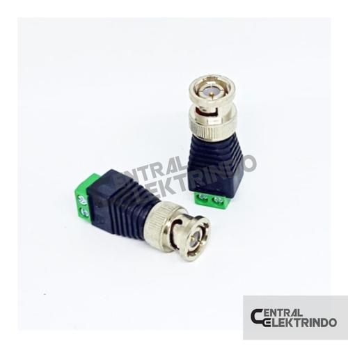 Jual Jack BNC + Baut / Jack BNC Male to Baut Jack Adaptor CCTV Video ...