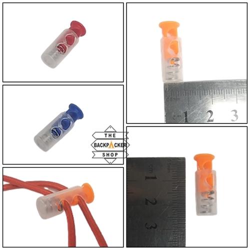 Jual Stopper botol mini doble lubang stoper pengencang tali jaket tas ...