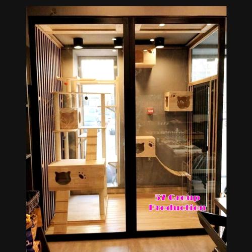 Jual kandang rumah kucing kaca besar jumbo Cathome Catquarium Aluminium ...