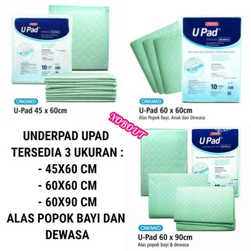 Jual Underpad Upad 45x60 60X60 60X90 / Perlak sekali pakai / alas pipis ...
