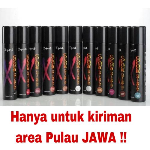 Promo Xpert Colour Hairspray 75ml Hairspray Warna Color Hair Spray ...