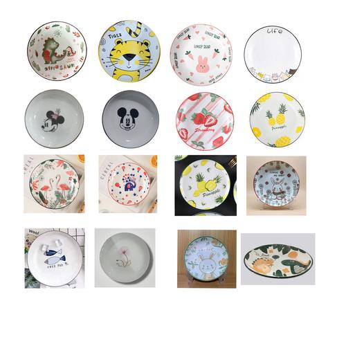 Jual Piring Keramik Korea Segi Tiga 8inch/20cm - Kucing - Jakarta Barat ...