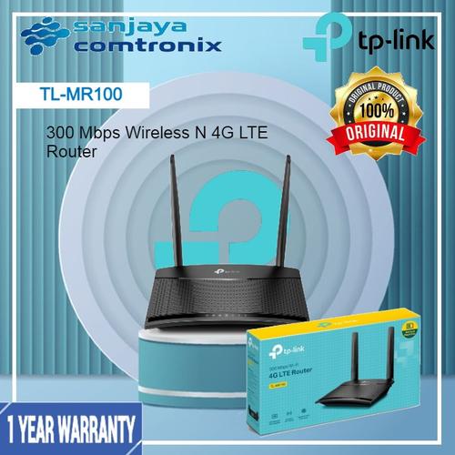 Jual TP-Link TL-MR100 300 Mbps Wireless N 4G LTE Router - Jakarta Pusat ...