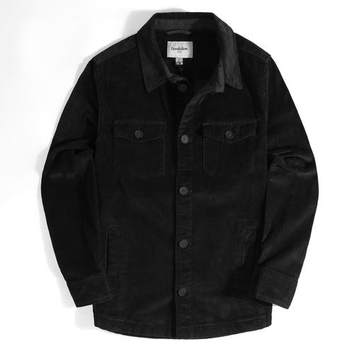 Jual Goodfellow Corduroy Mens Trucker Jacket Black - Kota Bekasi ...