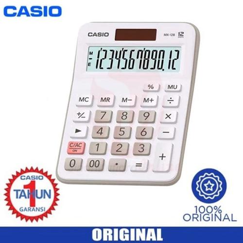 Jual Kalkulator Casio MX 12B 12 Digit - White - Jakarta Barat - SinarMutiara Online | Tokopedia
