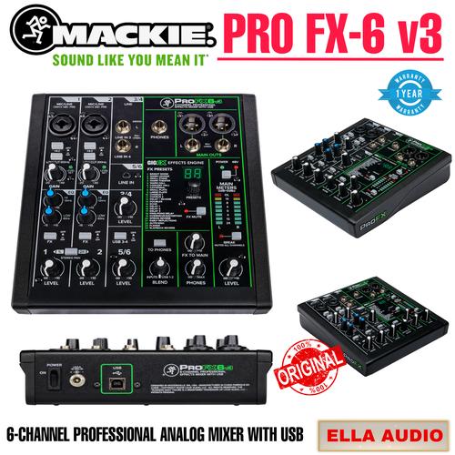 Jual Mackie PRO FX6 V3 Audio Mixer USB Original - Jakarta Pusat - ELLA ...