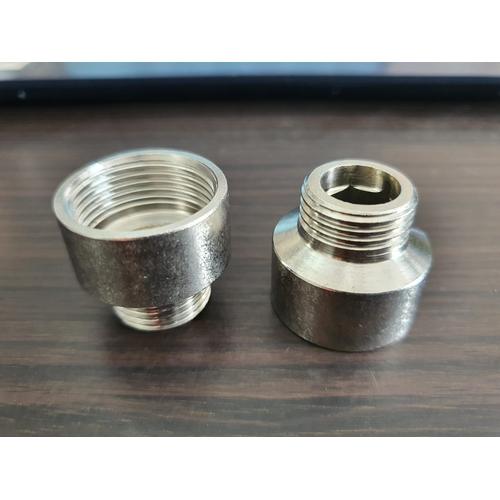 Jual SAMBUNGAN PIPA FITTING DRAT NEEPLE VERLOPE SOCK STAINLESS 1/2" x 3 ...