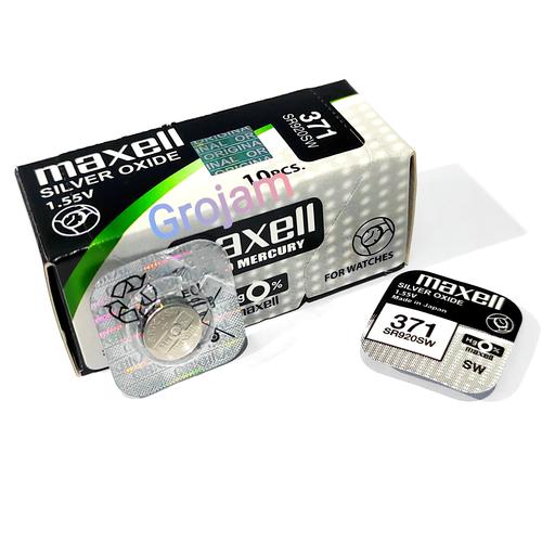 Jual Baterai Maxel Original 371 377 364 920 626 621 SR920SW SR621 ...