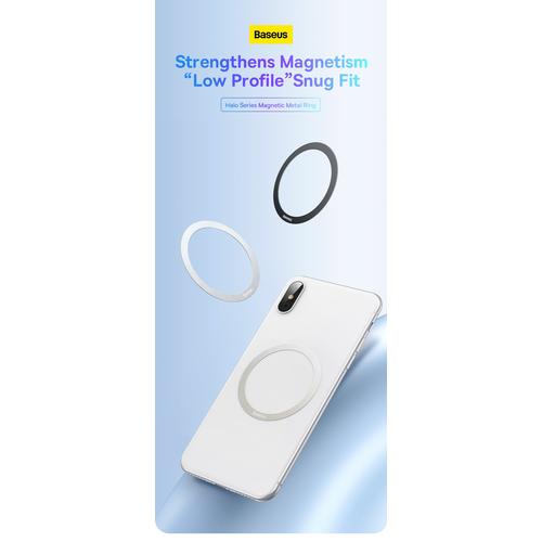 Jual Baseus Halo Magnetic Metal Ring Sticker for Magsafe Wireless ...