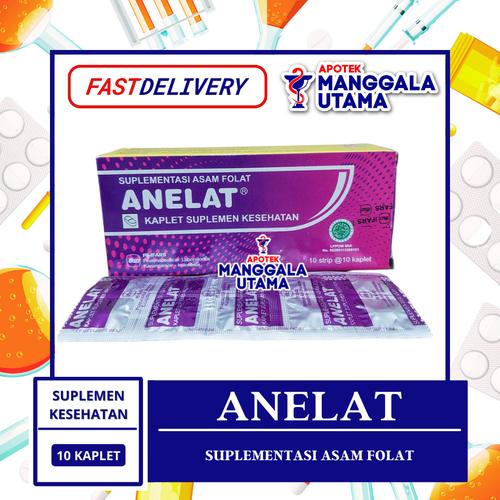 Jual ANELAT PER STRIP ISI 10 TABLET - Kota Palembang - APOTEK MANGGALA ...