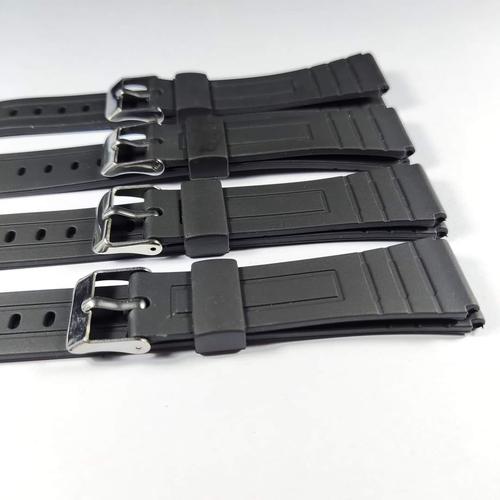 Jual STTAP TALI JAM CASIO F91, F95, F105, DB36, W59 TALIJAM RUBBER ...