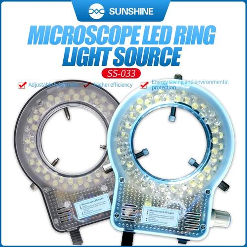 Jual Universal Lampu LED Mikroskop Sunshine SS-033 ORI Microscope Light ...