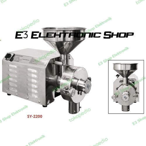 Promo Getra Disc Mill SY-2200 Mesin Penepung Penggiling Kering SY2200 ...