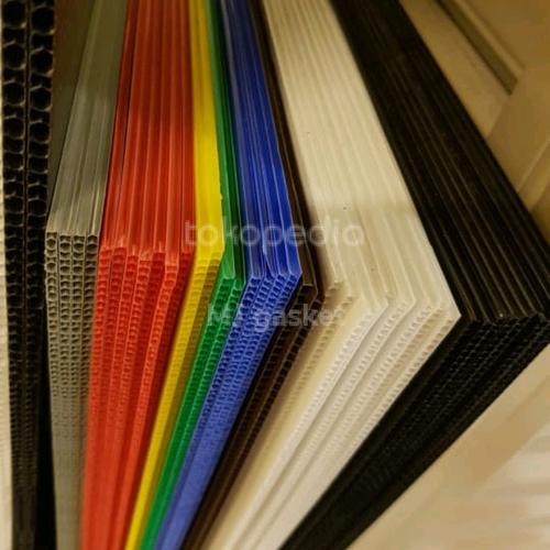 Jual infraboard 5mm / PP Corrugated Board impraboard sheet 5mm 50cm x ...