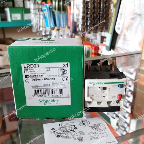 Jual OVERLOAD SCHNEIDER LRD21 SETING 12-18A ORIGINAL - Kab. Tangerang ...