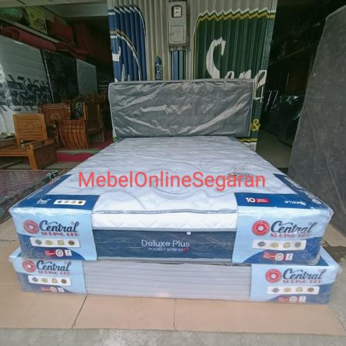 Jual Springbed Deluxe plus Pocket by central Matras Deluxe plusthop ...