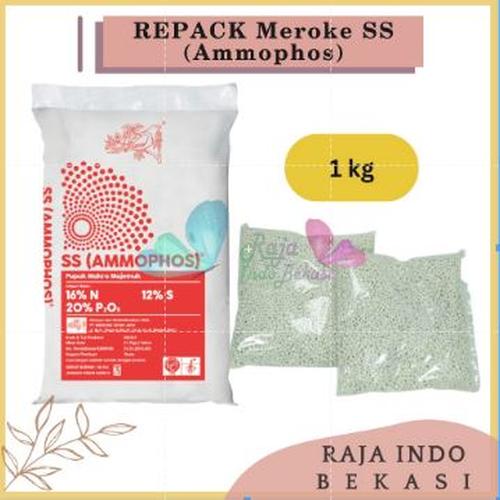 Jual PUPUK MEROKE SS AMMOPHOS 1 KG KEMASAN REPACK AMMONIUM PHOSPHAT ...