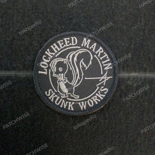 Jual Patch bordir Top Gun Lockheed Martin Skunk Works - Clean - Kab ...