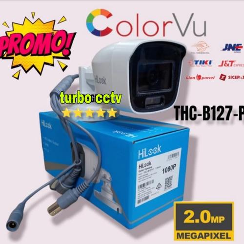 Jual HiLook THC-B127-P 2MP ColorVu Fixed Mini Bullet Camera - Jakarta ...