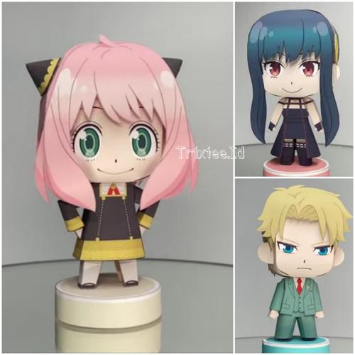 Jual 🛑DIY/Papercraft anime/ spyxfamily/ action figure/model jcube - yor ...