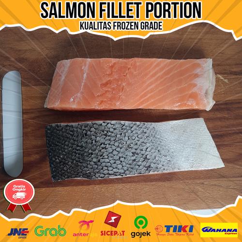 Jual Ikan Salmon Fillet @150gr Premium / Salmon Fillet Frozen Grade A ...