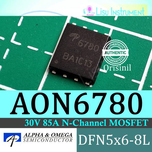 Jual AON6780 6780 30V 85A N-Channel MOSFET DFN5x6-8L Alpha & Omega ...