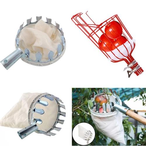 Jual Alat Pemetik Petik Keranjang Jala Buah Fruit Picker Tanpa Tongkat ...