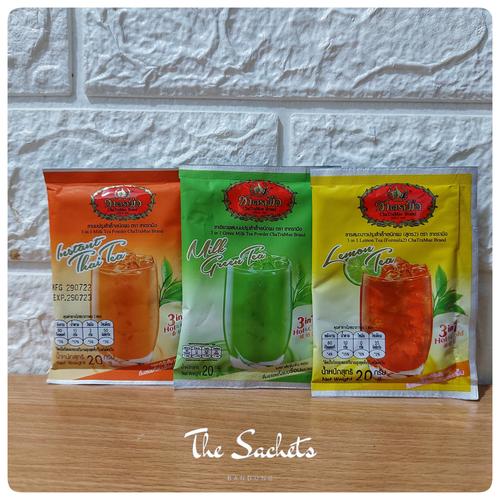 Jual ChaTraMue 3in1 Hot & Cold Instant Tea Sachet - Thai Tea - Kota ...