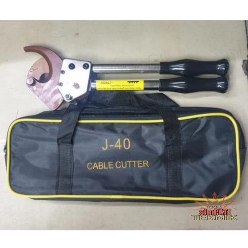 Jual Alat Gunting Tang Potong Kabel J-40 / Rachet Cable Cutter Taiwan ...