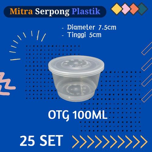 Jual THINWALL CUP PUDING UKURAN 100ML ISI 25 PCS - Kab. Tangerang ...