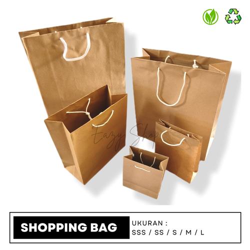 Jual Paper Bag Polos Coklat Kraft | Shopping Bag / Goodie Bag - SSS ...