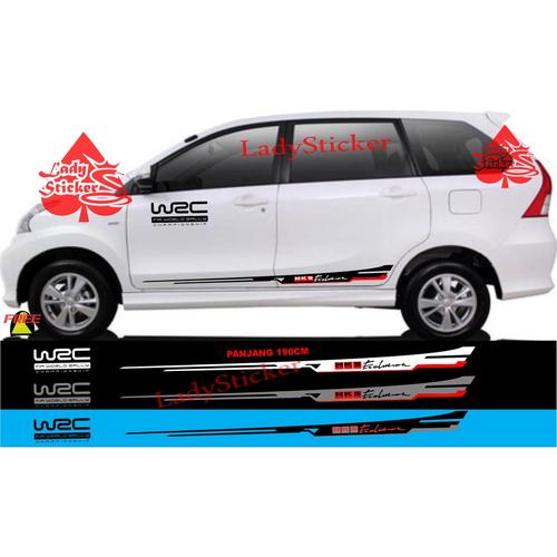 Jual STRIPING STICKER MOBIL AVANZA XENIA STIKER MINIMALIST MOBIL AVANZA ...