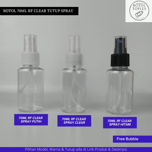 Jual botol spray 70ml plastik tebal bening (HARGA GROSIR) - Jakarta ...