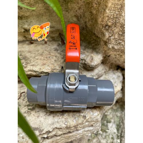 Jual Stop keran air 3/4" 400 sjt gagang besi ball valve SS304 stop kran air - Kota Tangerang ...
