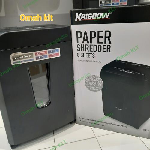 Jual krisbow mesin penghancur kertas papper shredder S333 heavy duty - Kota Surabaya - Omah KLT ...