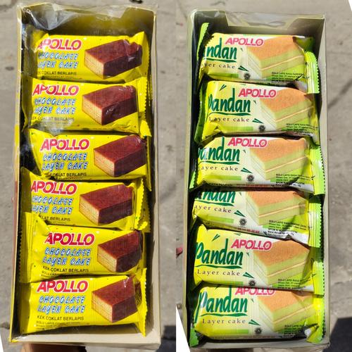 Jual Apollo Bolu Lapis / Layer Cake / Kue Malaysia / Bolu Malaysia ...