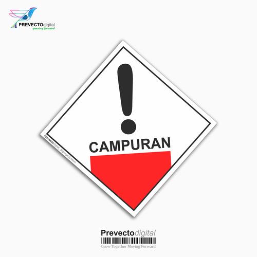 Jual Stiker Simbol Label K3 Limbah B3 Hazmat Campuran - Jakarta Barat ... Jual Stiker Simbol Label K3 Limbah B3 Hazmat Campuran - Jakarta Barat ...