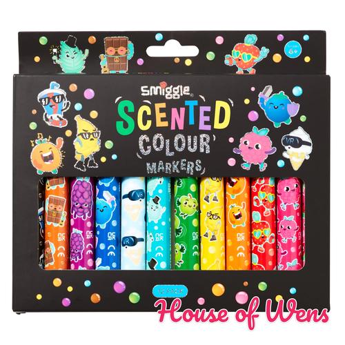 Jual SMIGGLE SCENTED COLOUR MARKERS ORIGINAL - SPIDOL WANGI SMIGGLE ...