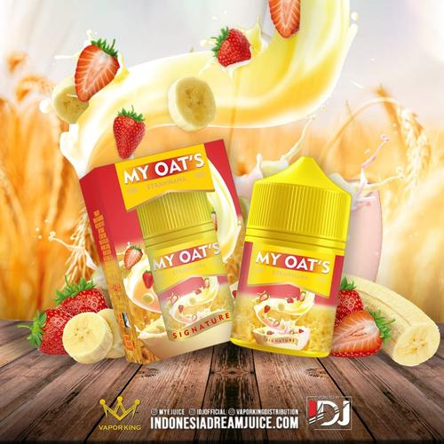 Promo My Oats Strawnana Signature 60ML by IDJ x Vaporking - Liquid My ...