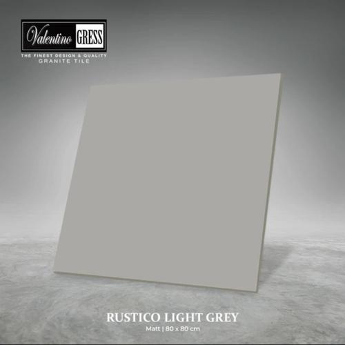 Jual granit Valentino Gress 80×80 rustico light grey matt - Kab. Bogor ...