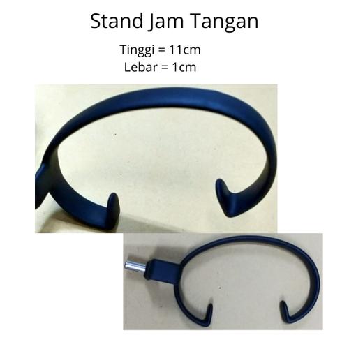 Promo Stand Jam Tangan Dudukan Jam Tangan Kaki Jam Tangan C Ring Hitam ...