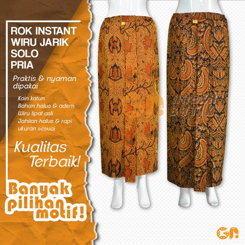 Promo Rok Jarik Wiru Solo Pria Dewasa - pisang bali, S - Kab. Bantul ...