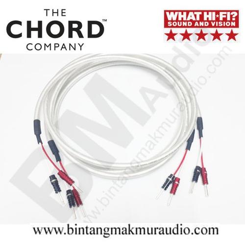 Jual Chord Clearway Speaker Cable + CHORD OHMIC SILVER PLATED 2,5 mtr x ...