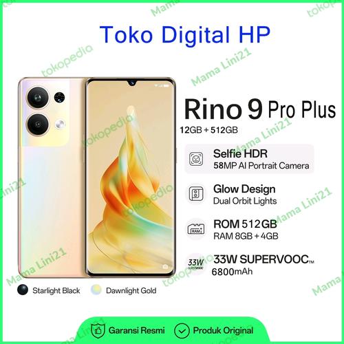 Jual HP Murah Rino 9 Pro Plus RAM 12GB+ROM 512GB Handphone - Langit ...