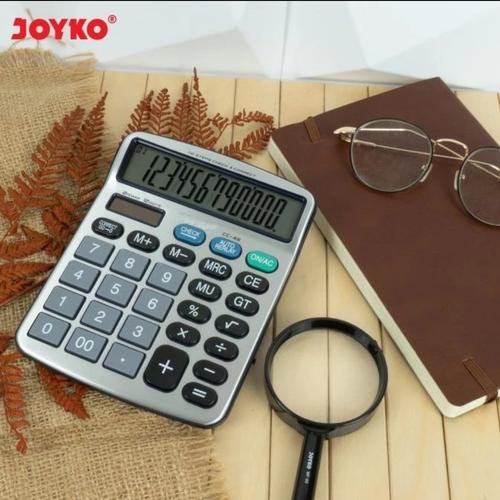 Jual JOYKO CC46 CHECK CORRECT CALCULATOR -Big Display Kalkulator Meja ...